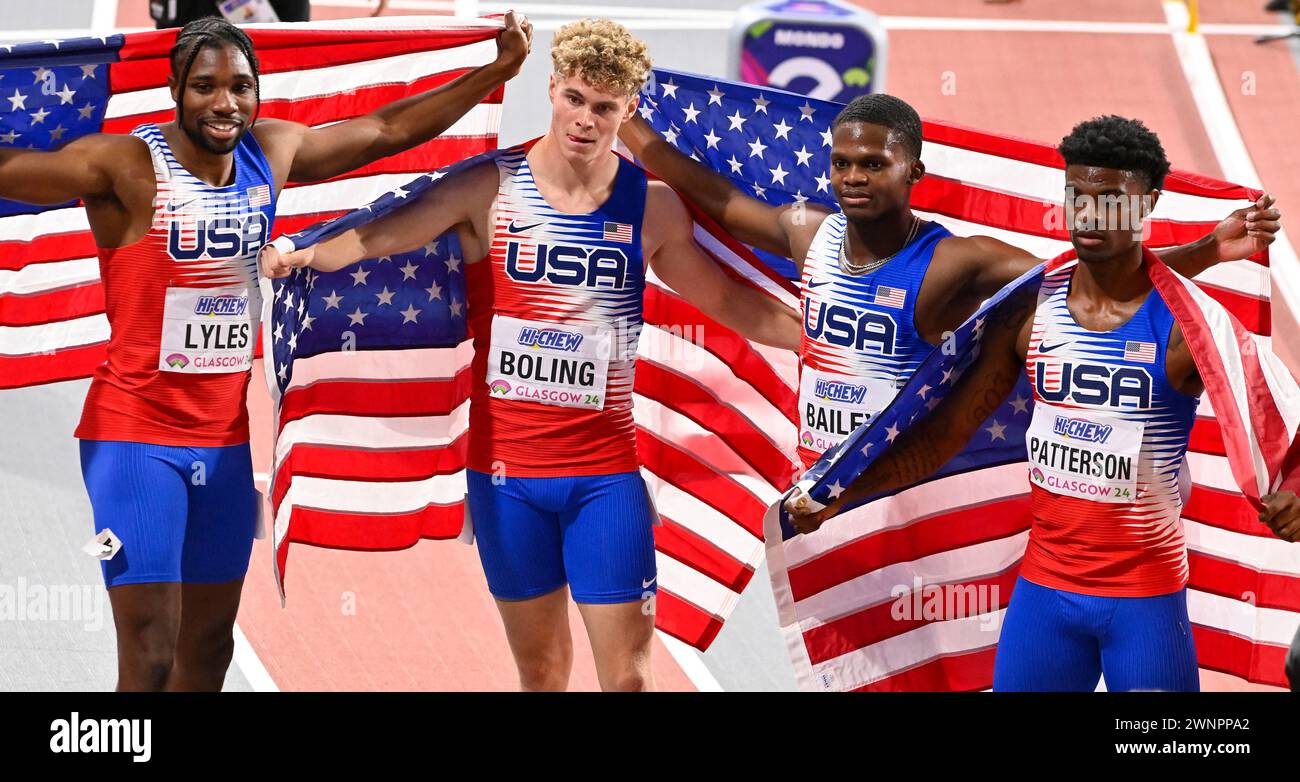 Mens 4x400 hi-res stock photography and images - Alamy