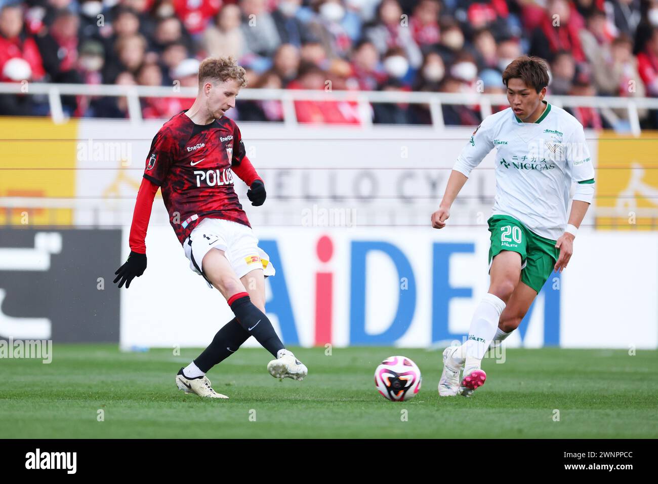Saitama, Japan. 3rd Mar, 2024. Samuel Gustafson (Reds) Football/Soccer ...