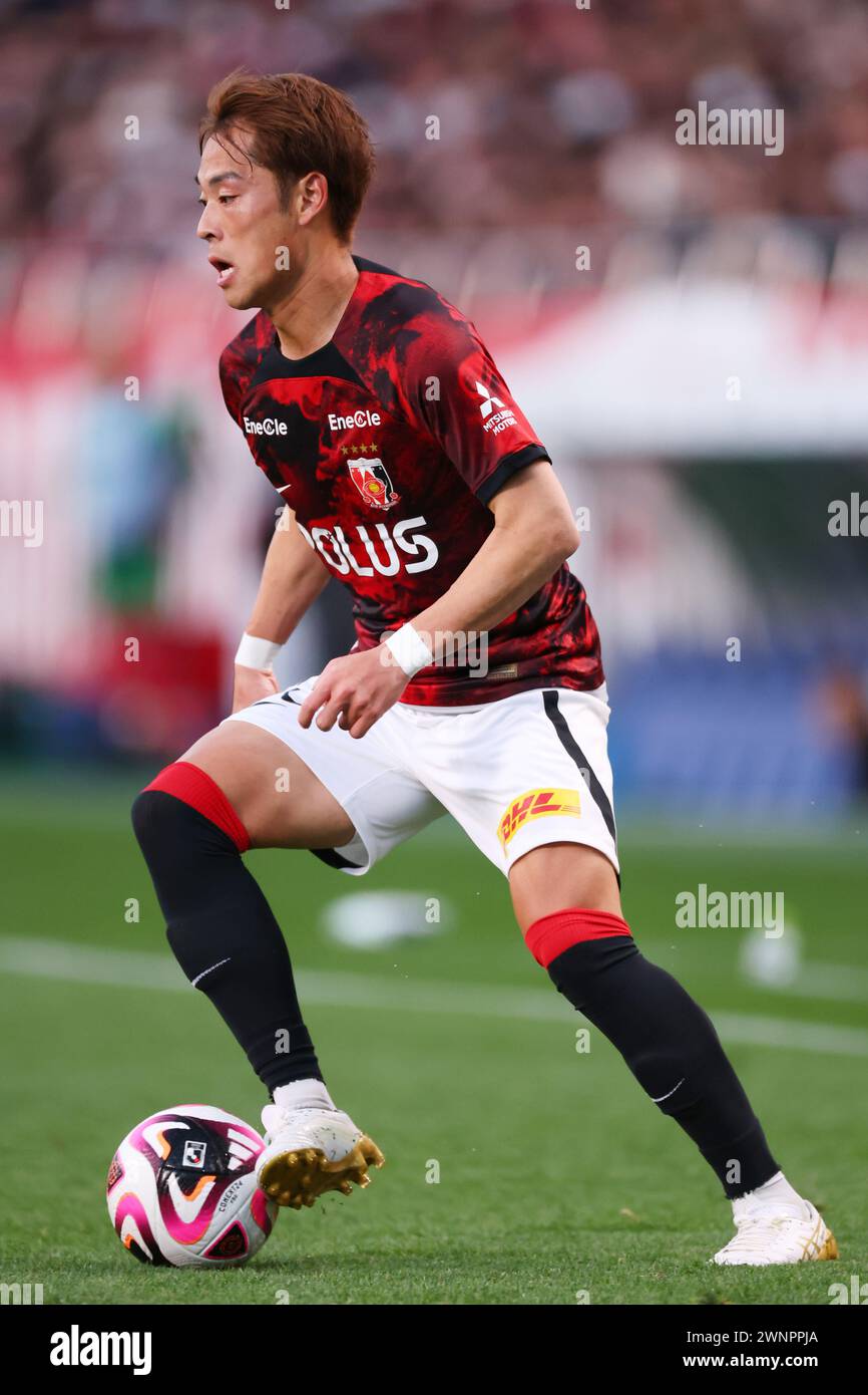 Saitama, Japan. 3rd Mar, 2024. Ryoma Watanabe (Reds) Football/Soccer : 2024 J1 League match ...