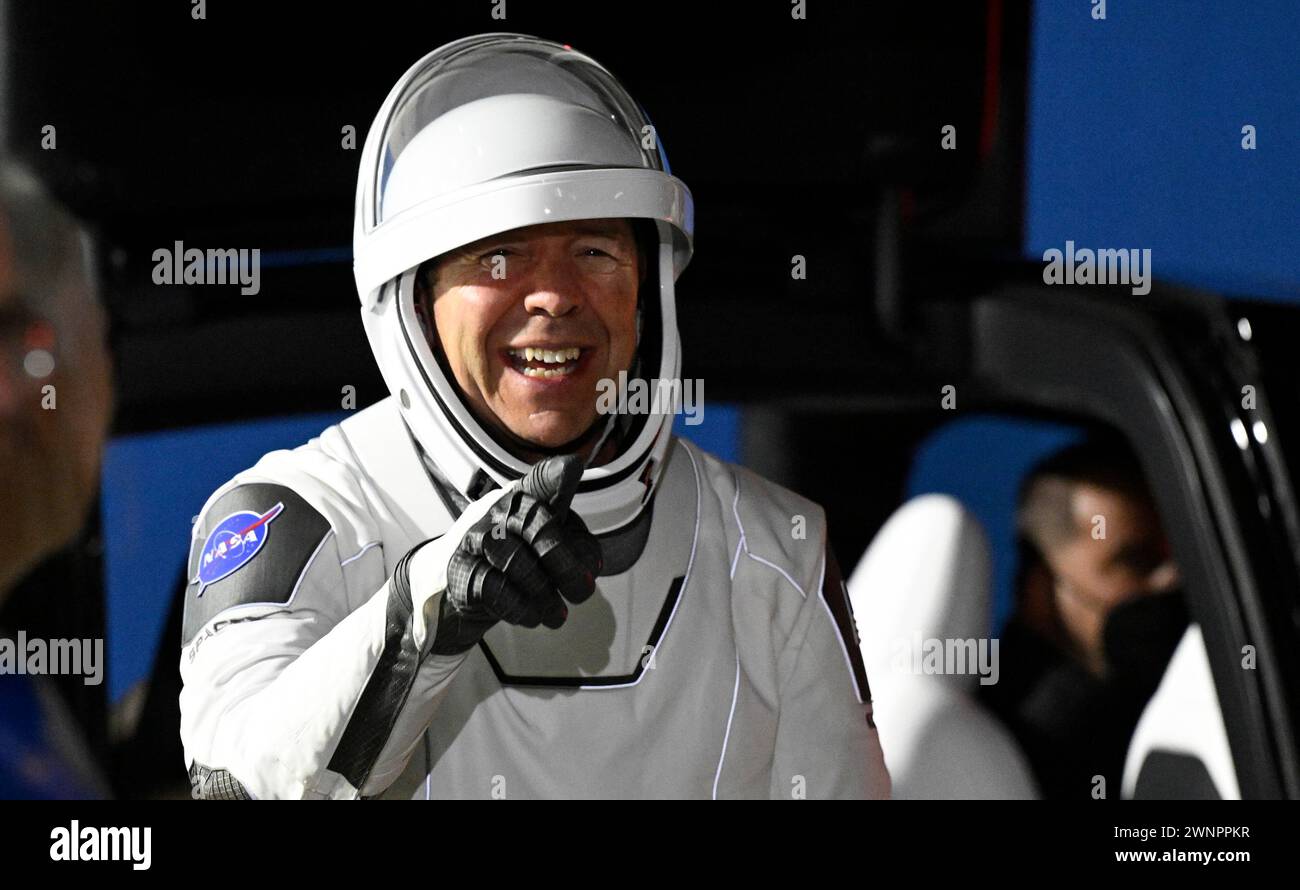 Kennedy Space Center, Florida on Sunday March 3, 2024. The NASA SpaceX ...