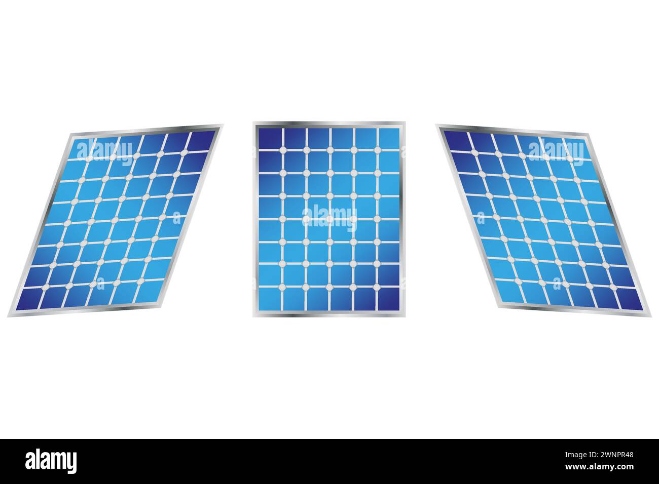 Icon solar panels. Renewable energy array. Sustainable power generation ...