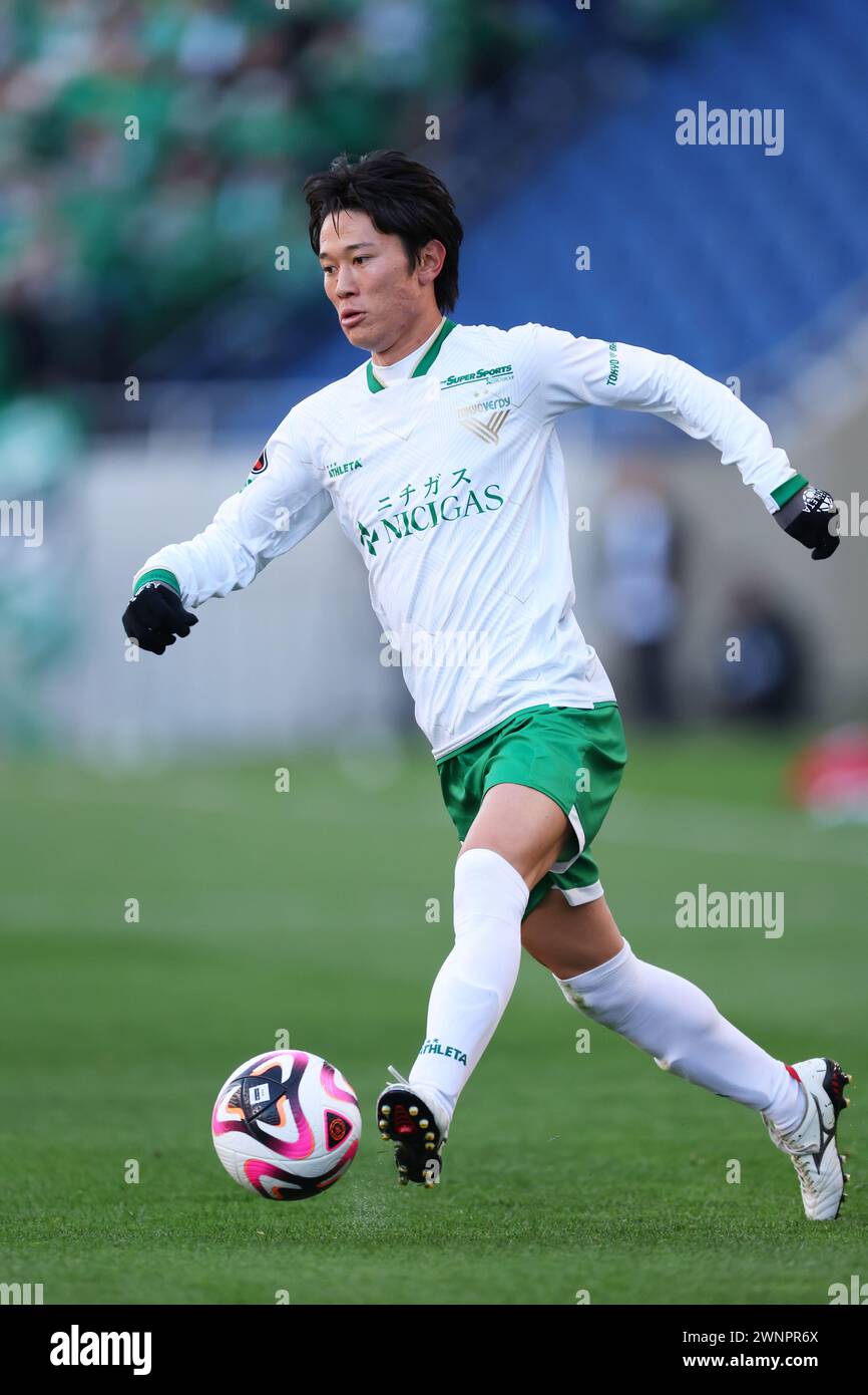 Saitama, Japan. 3rd Mar, 2024. Kosuke Saito (Verdy) Football/Soccer : 2024 J1 League match ...