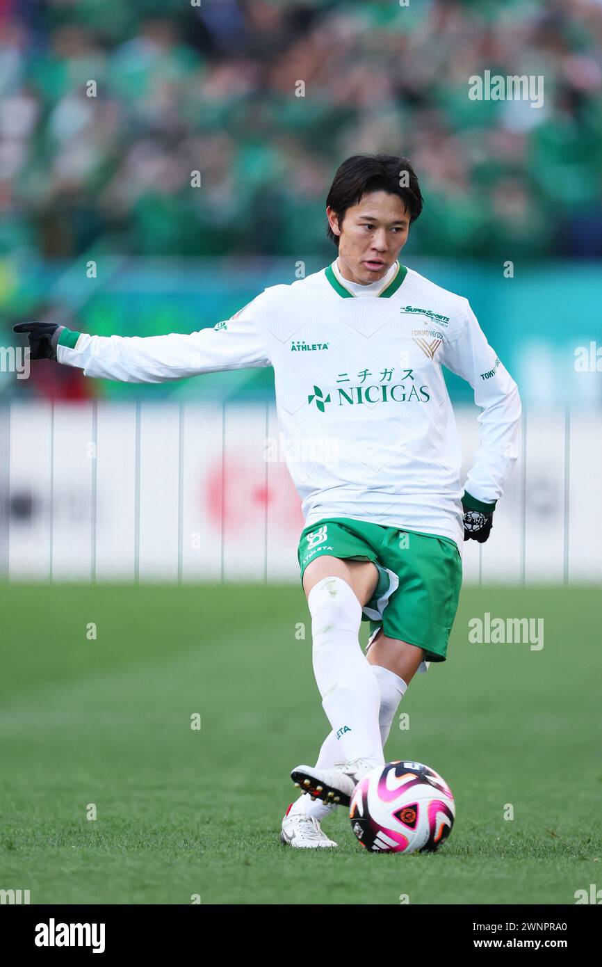 Saitama, Japan. 3rd Mar, 2024. Kosuke Saito (Verdy) Football/Soccer : 2024 J1 League match ...