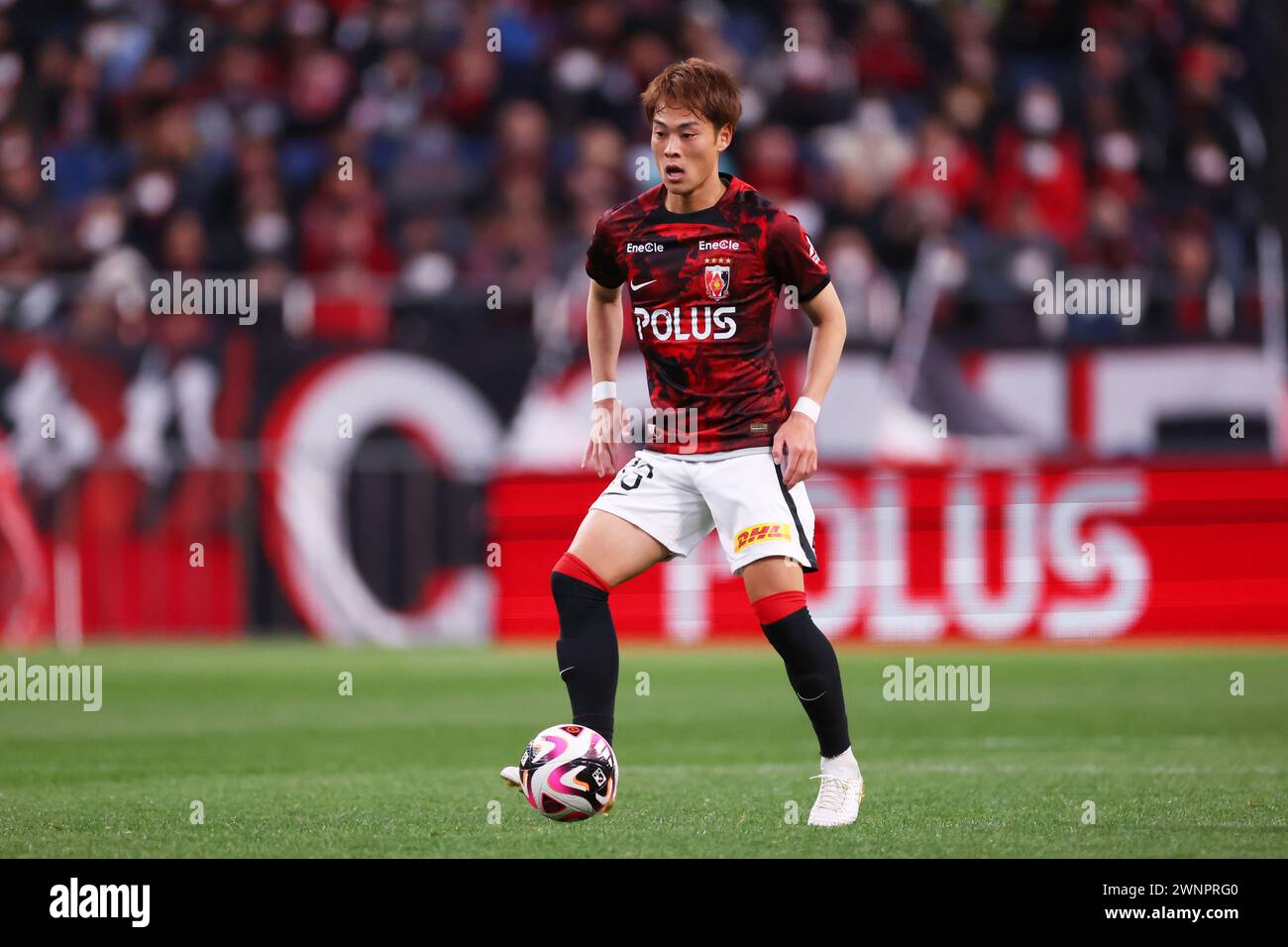 Saitama, Japan. 3rd Mar, 2024. Ryoma Watanabe (Reds) Football/Soccer : 2024 J1 League match ...