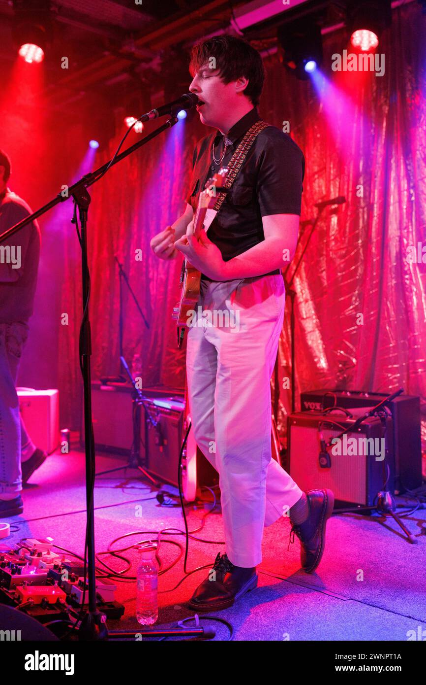 Brodie Milner performing live onstage in Leeds Stock Photo - Alamy