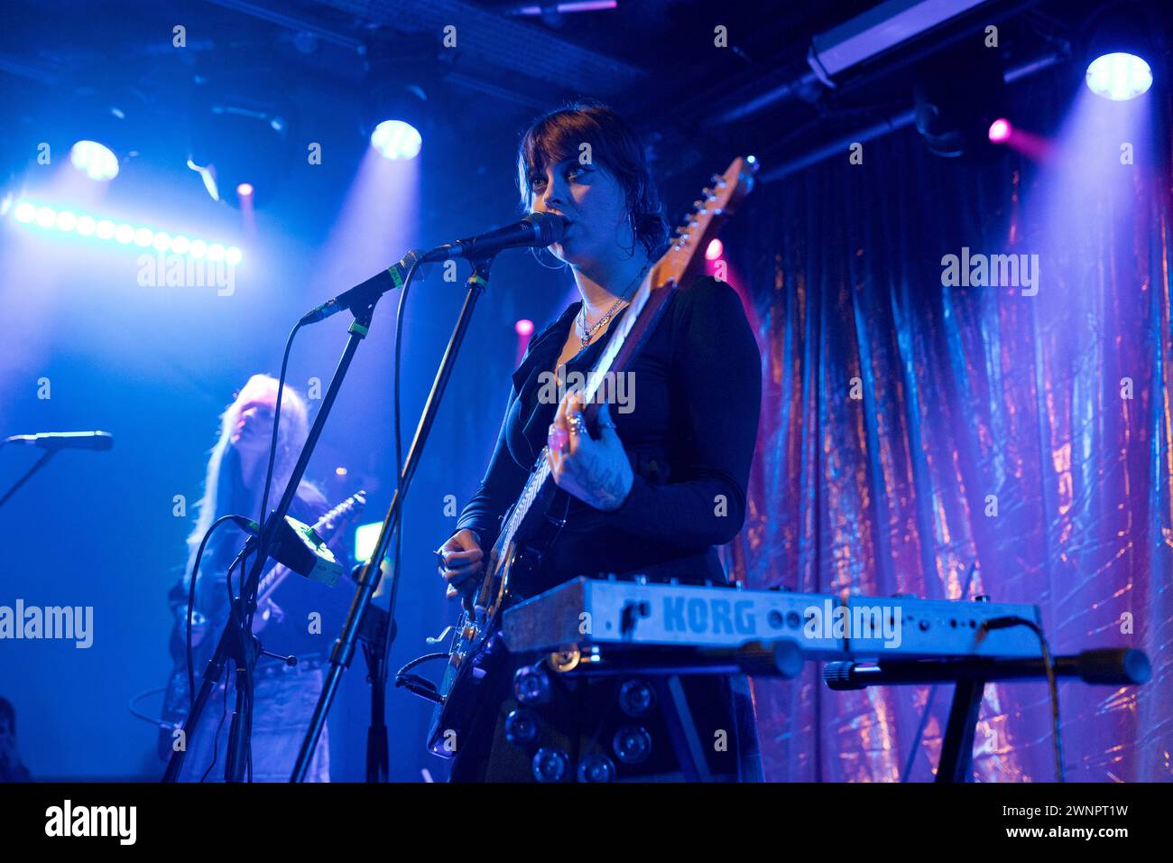 Chloe Howard of Lime Garden performing live onstage in the Community ...