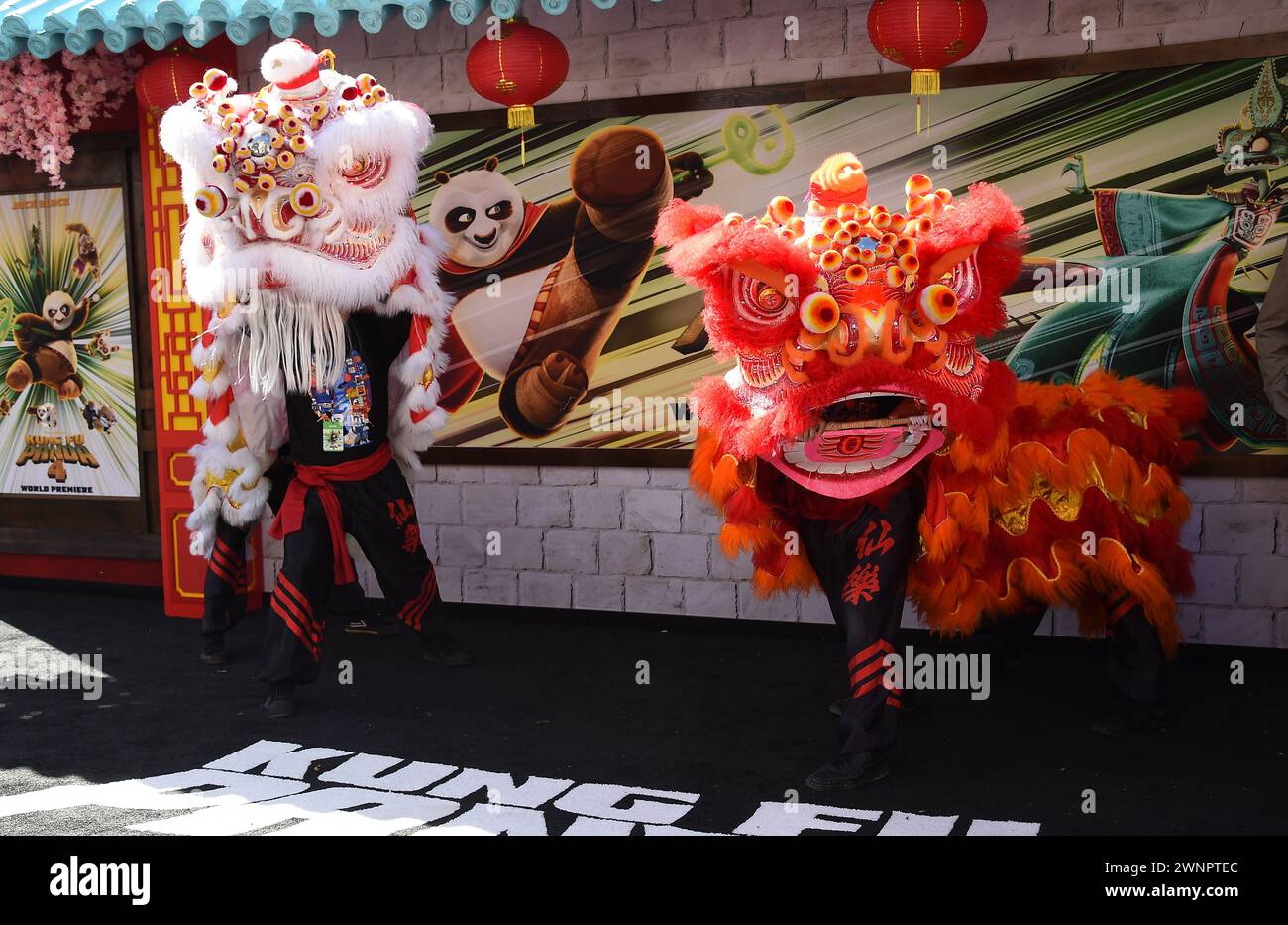 Los Angeles, USA. 03rd Mar, 2024. Atmosphere at the ÔKung Fu Panda 4Õ ...
