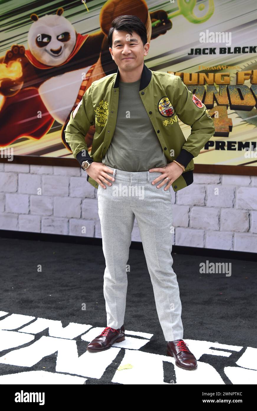 Los Angeles, USA. 03rd Mar, 2024. Ronny Chieng arriving to ‘Kung Fu ...