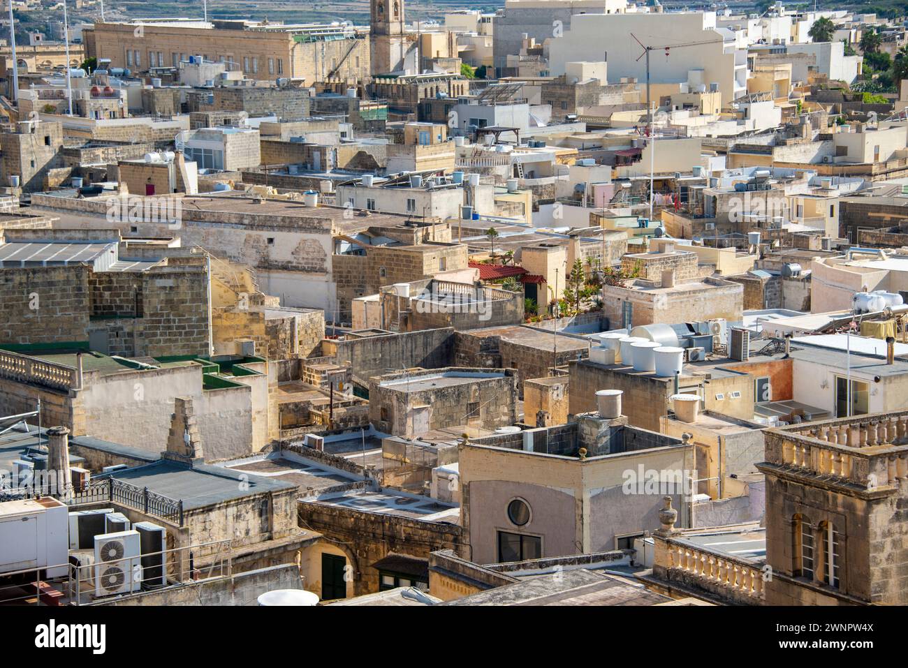 City of Victoria on Gozo Island - Malta Stock Photo - Alamy