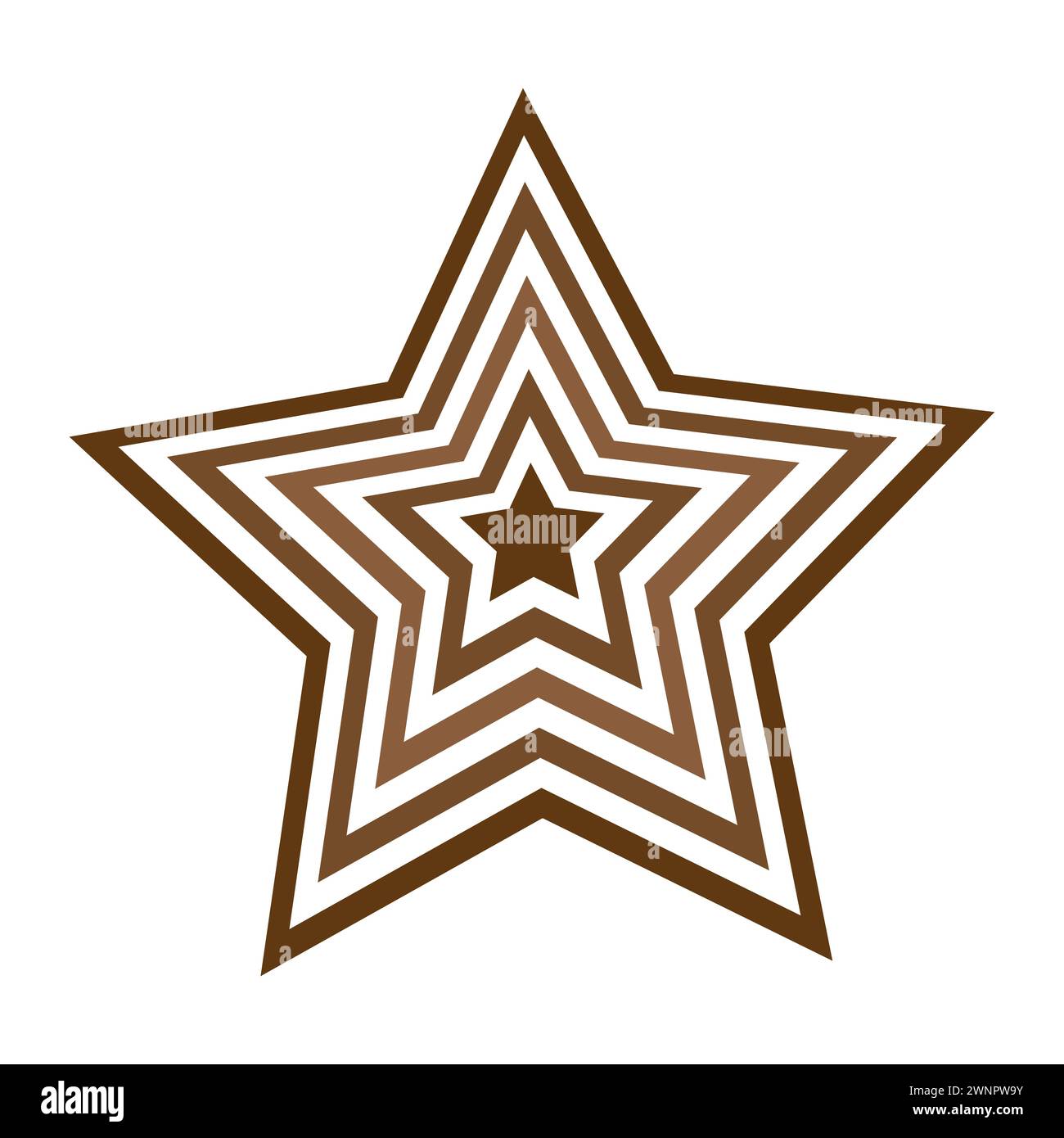 hypnosis Star isolated on white background Stock Vector Image & Art - Alamy