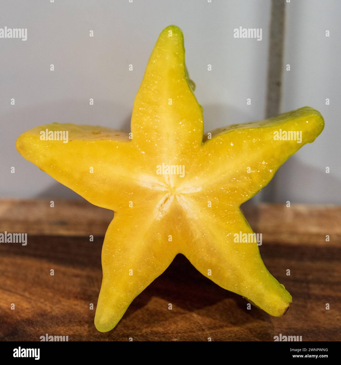 Star-shaped Star Fruit Stock Photo - Alamy