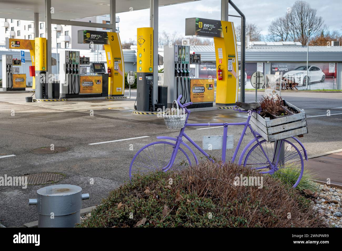 Slovakia gas hi-res stock photography and images - Alamy