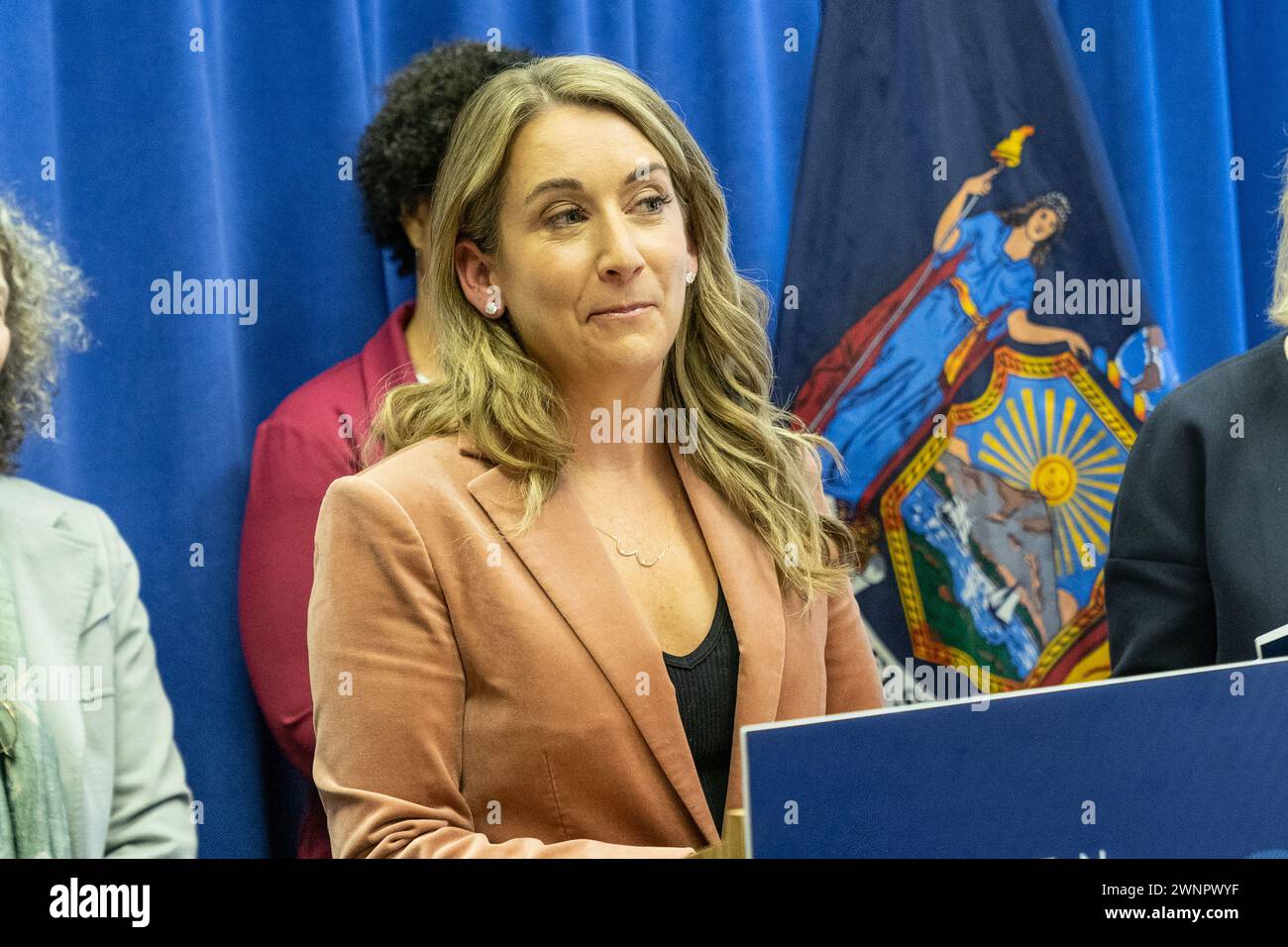 Amanda Rice, founder of The Chick Mission speaks at U.S. Senator ...