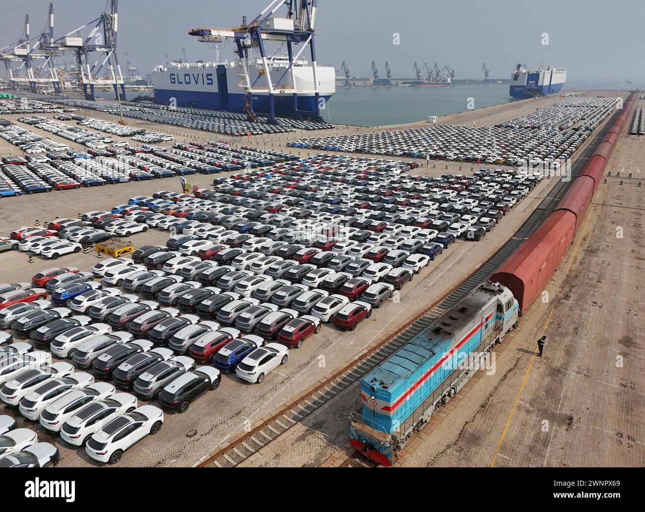 Yantai, China. 04th Mar, 2024. YANTAI, CHINA - MARCH 3, 2024 - A sea ...