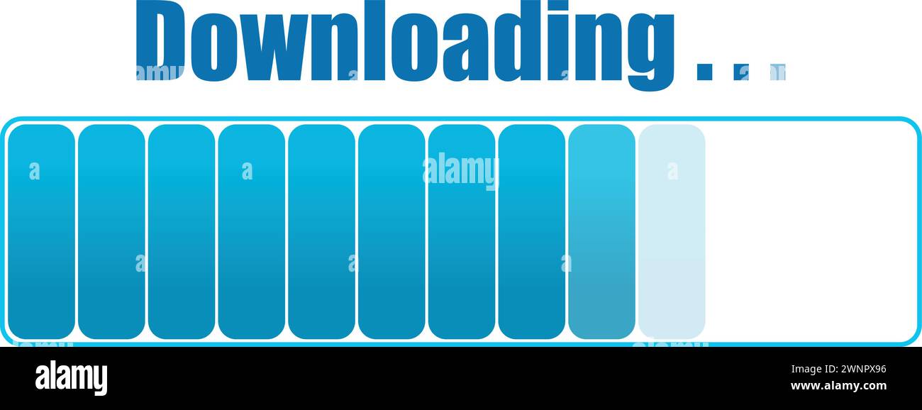 Downloading Process icon, Download progress bar status icon, Progress ... Downloading Process icon, Download progress bar status icon, Progress ...