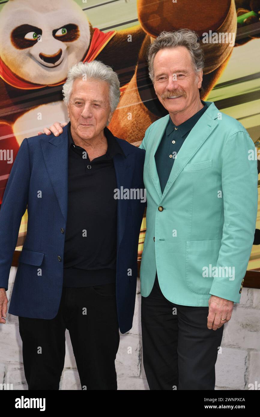 Los Angeles, Ca. 3rd Mar, 2024. Dustin Hoffman and Bryan Cranston at ...