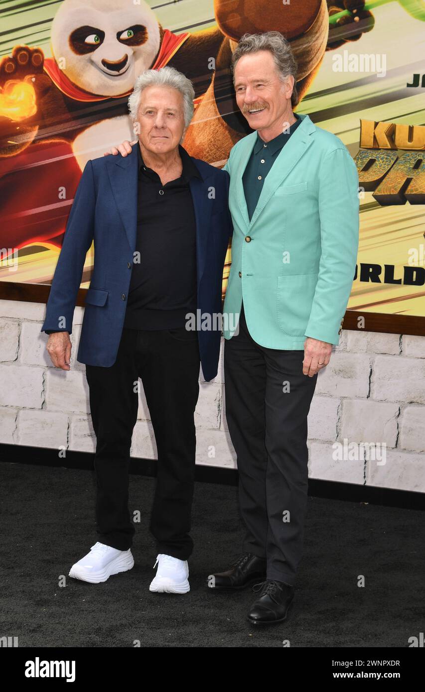 Los Angeles, Ca. 3rd Mar, 2024. Dustin Hoffman and Bryan Cranston at ...