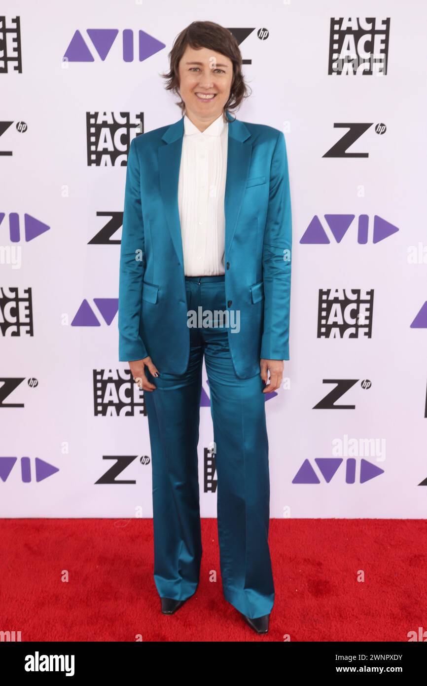 Los Angeles, USA. 03rd Mar, 2024. Nyneve Minnear attends the 74th ...