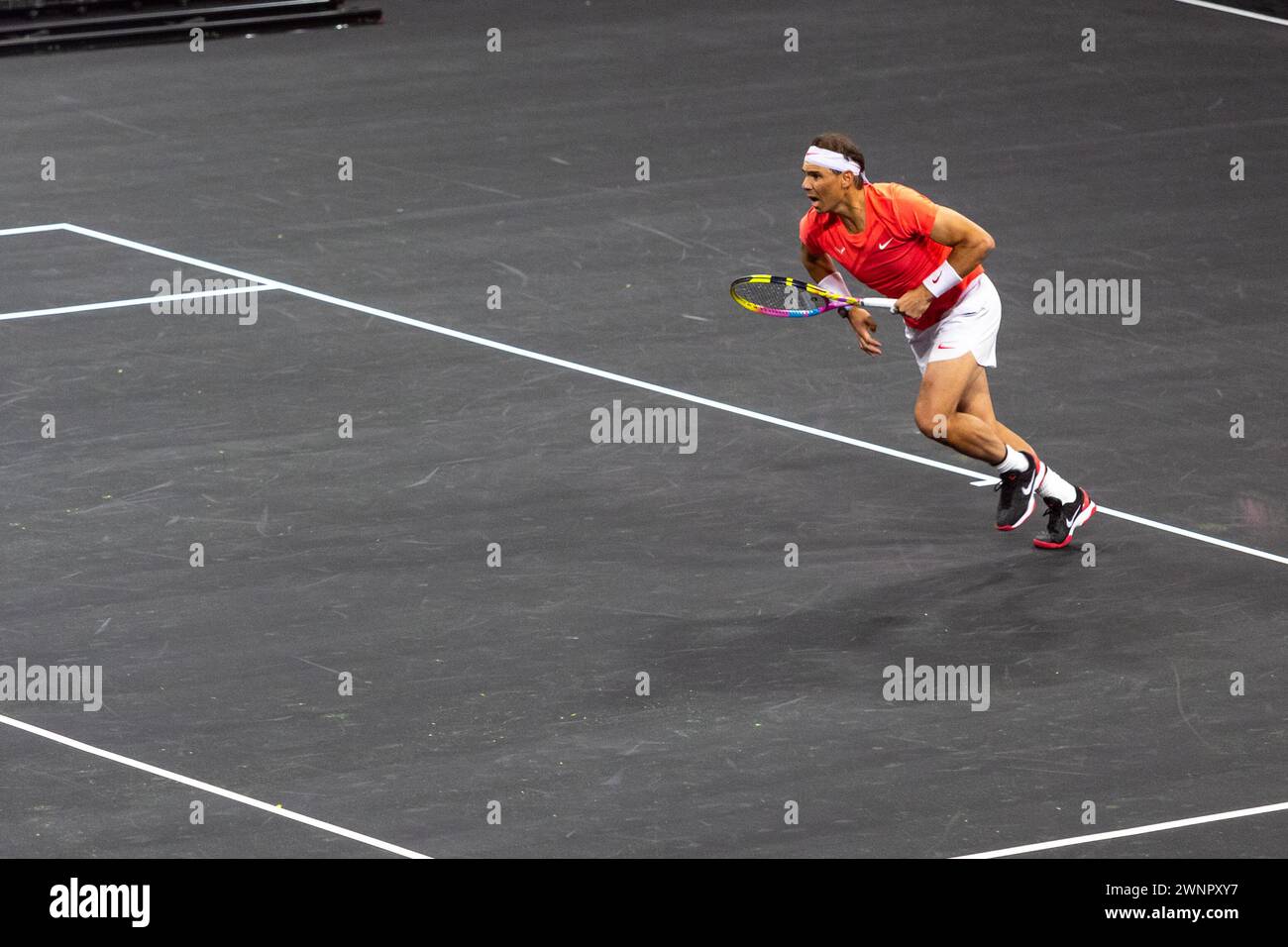 Las Vegas, USA. 03rd Mar, 2024. Rafael Nadal in action during The ...