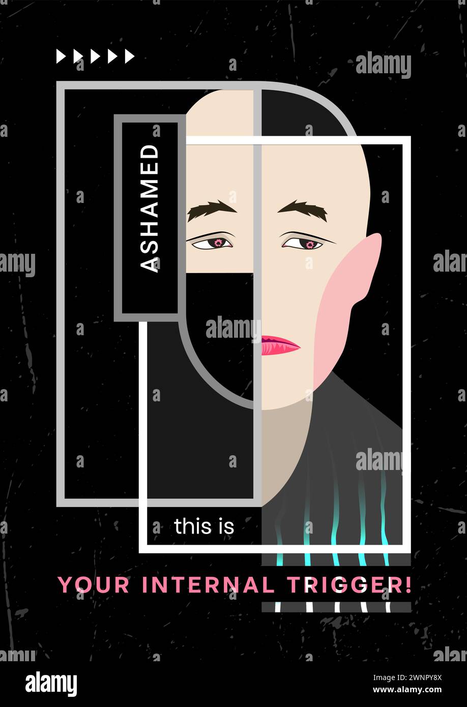 A man s face with an expression of shame Stock Vector Image & Art - Alamy