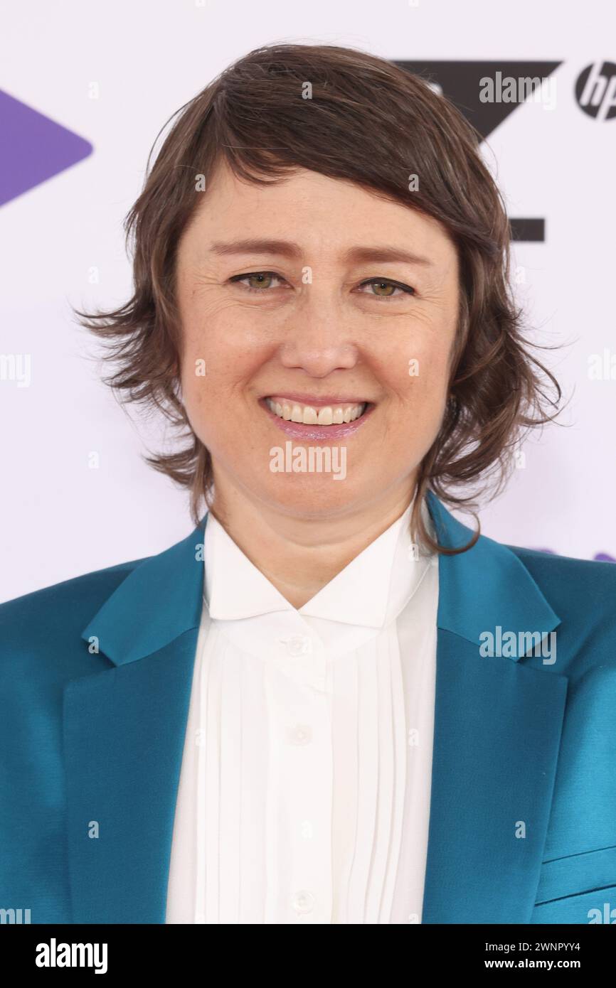 Los Angeles, USA. 03rd Mar, 2024. Nyneve Minnear attends the 74th ...