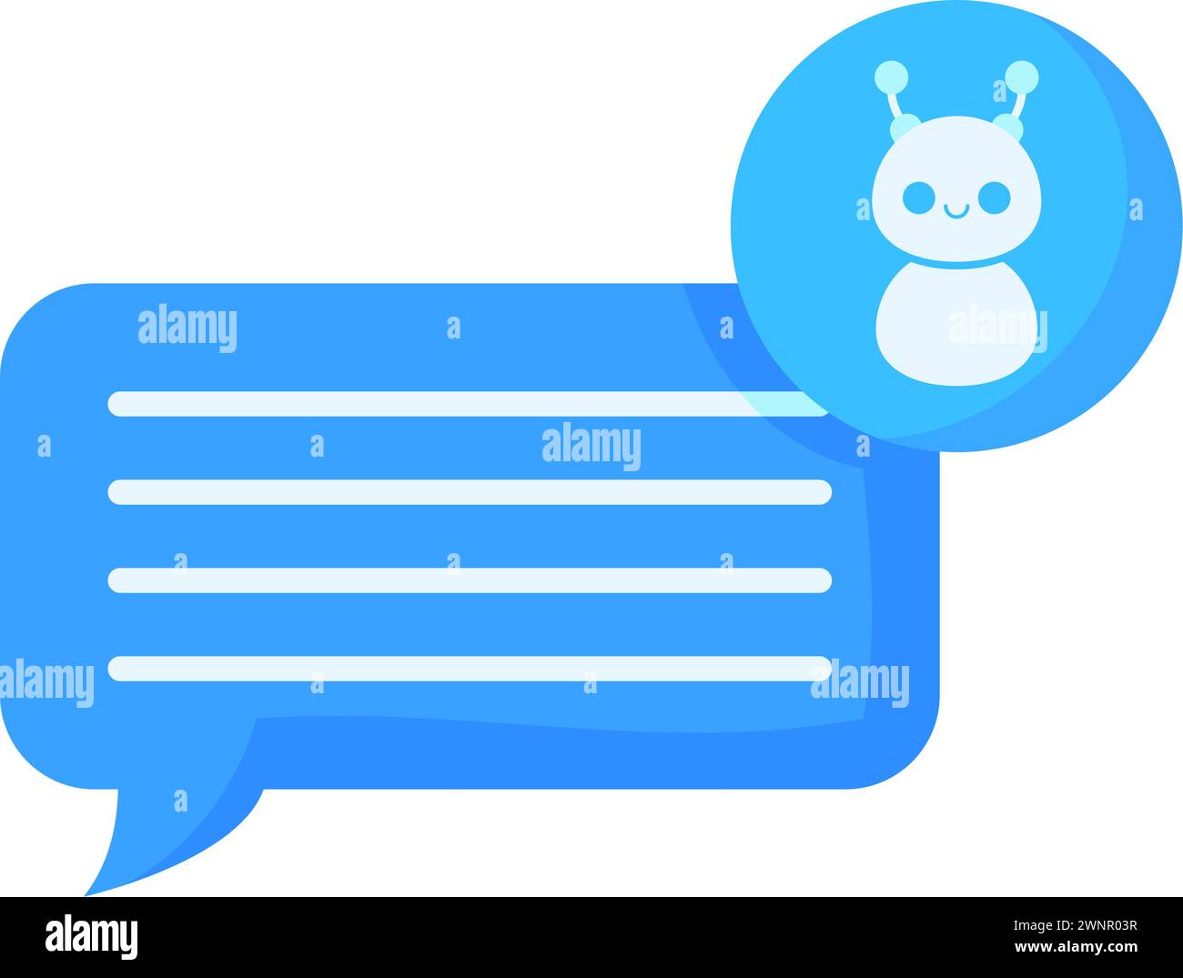 chatbot digital communication Stock Vector Image & Art - Alamy