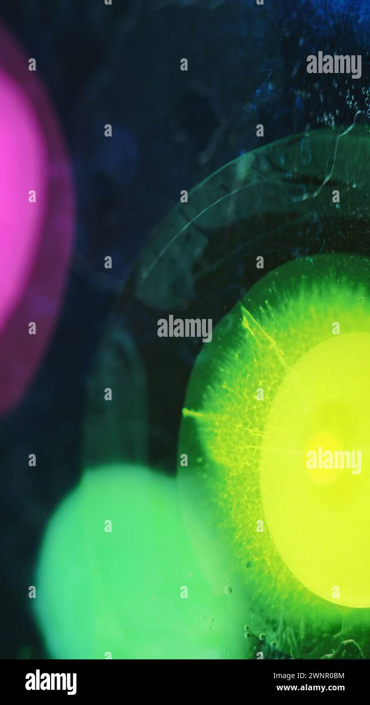 Gel blob ink water drop hi-res stock photography and images - Alamy