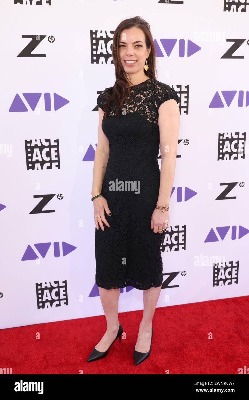 Los Angeles, USA. 03rd Mar, 2024. Inbal B. Lessner attends the 74th Annual ACE Eddie Awards at ...