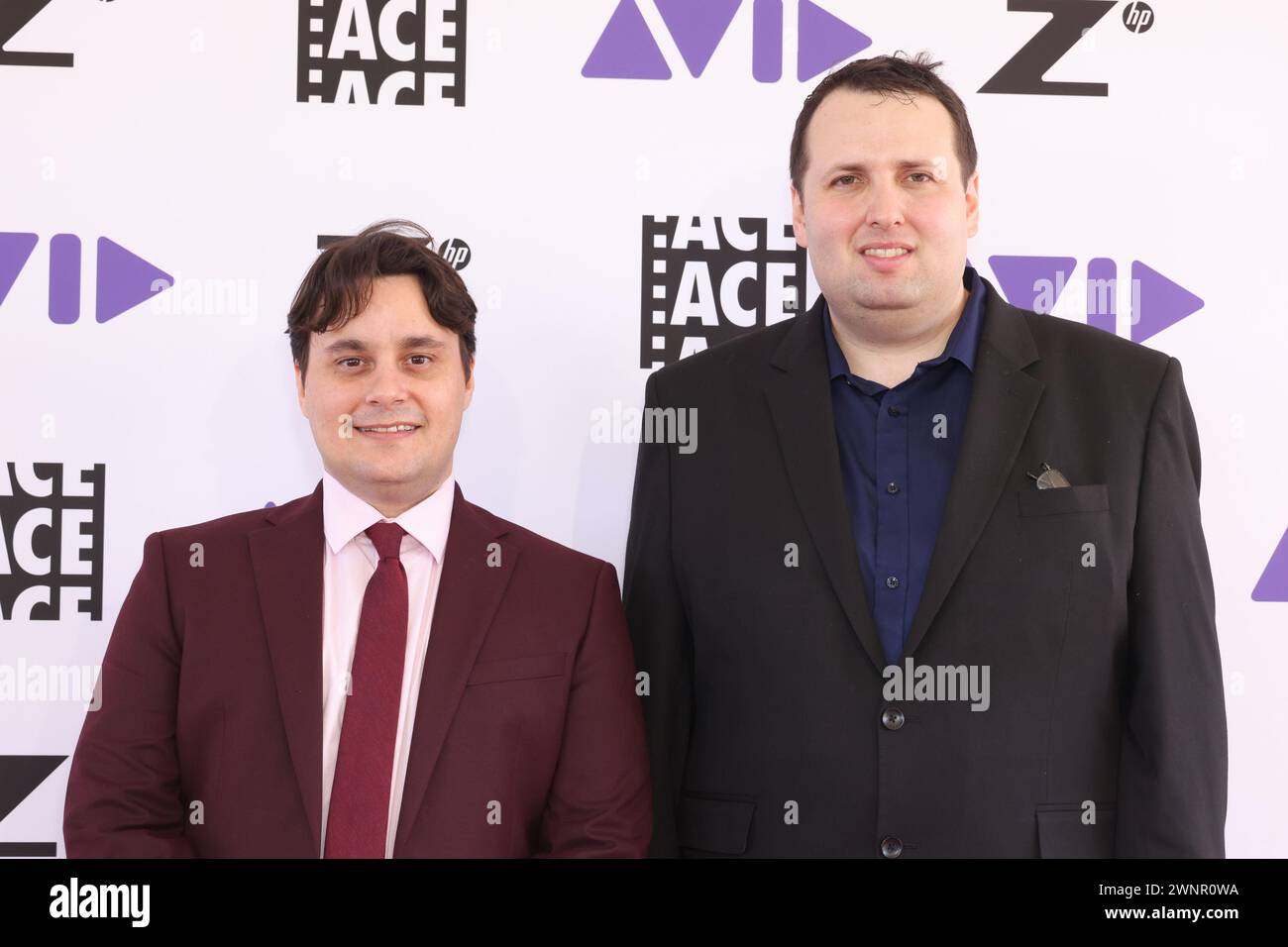 Los Angeles, USA. 03rd Mar, 2024. Nat Fuller and Ryan Ramback attend the 74th Annual ACE Eddie ...