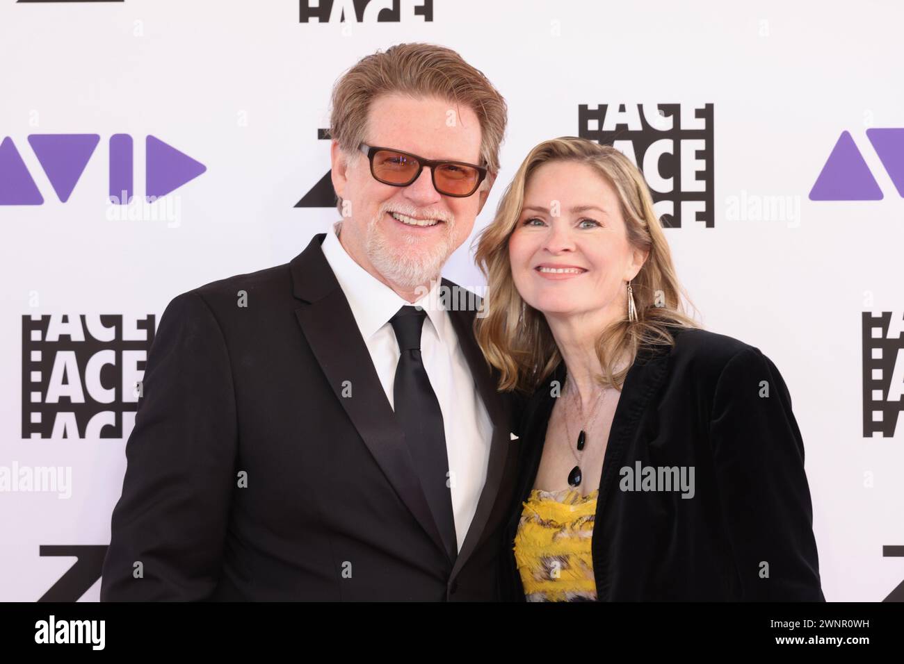 Los Angeles, USA. 03rd Mar, 2024. Russell Griffin and Lisa Shaughnessy Griffin attend the 74th ...
