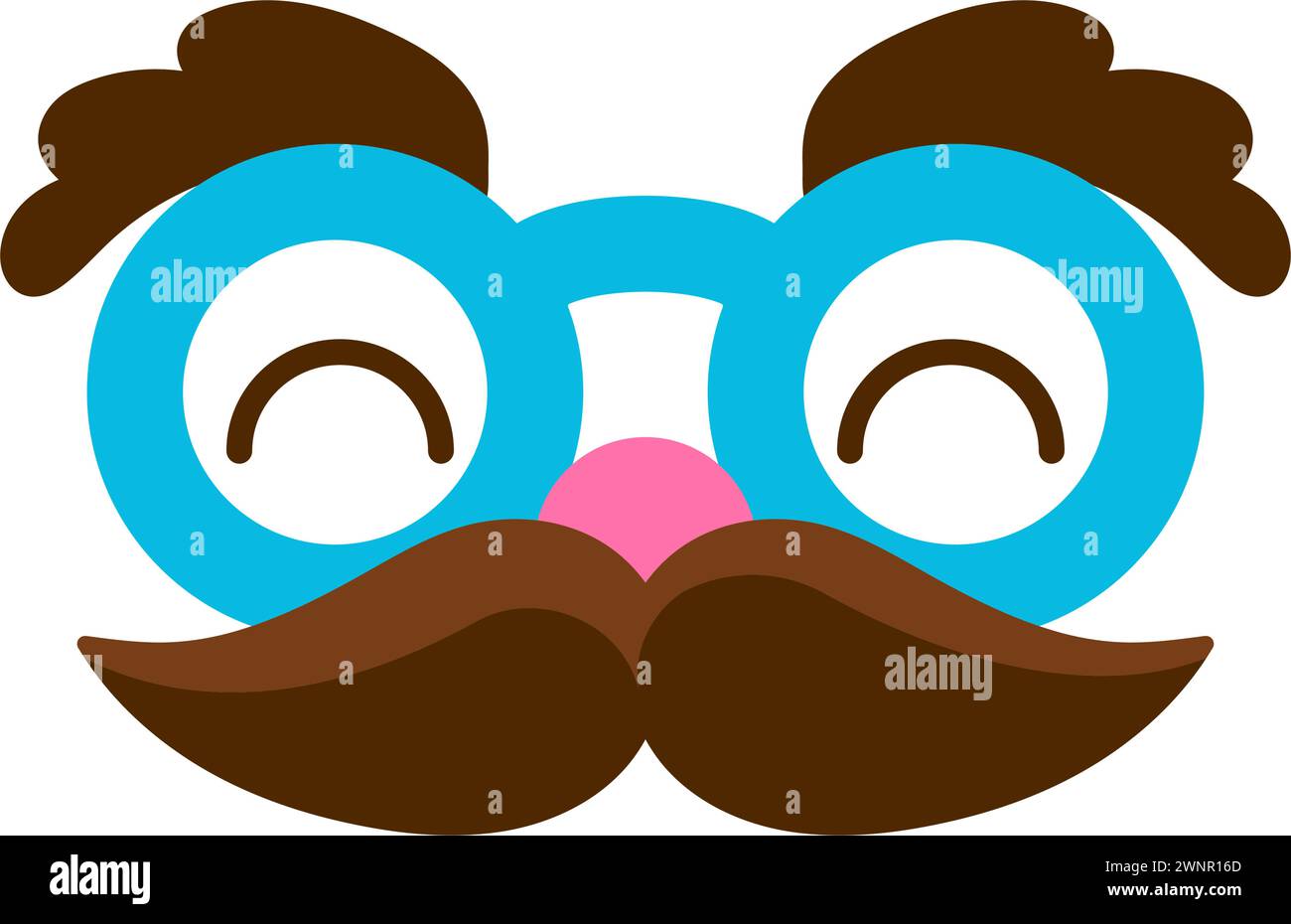 fools day funny mask Stock Vector Image & Art - Alamy