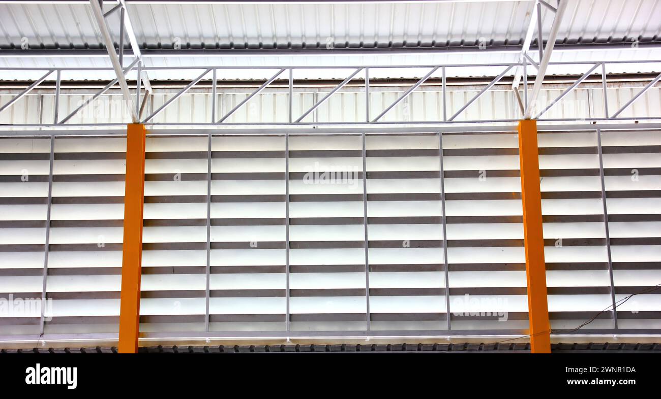 warehouse interior steel structure using geometric shape making ...