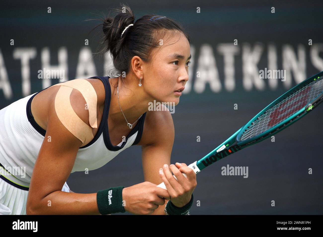 Austin, Texas, SPO. 3rd Mar, 2024. Yup Yuan (China) competes against ...