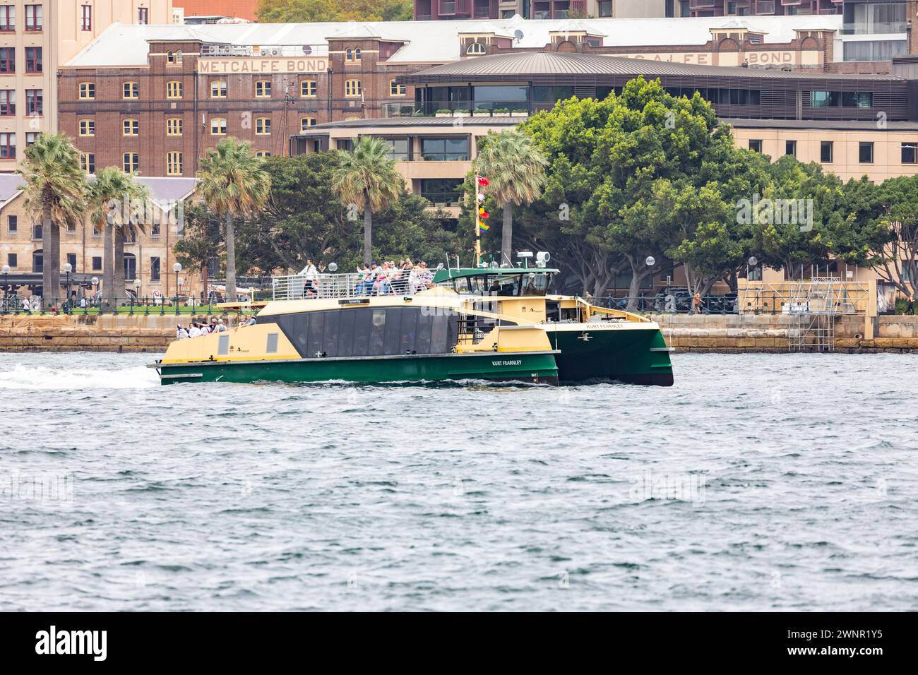 Sydney,Australia, Sydney ferries riverclass ferry the MV Kurt Fearnley ...