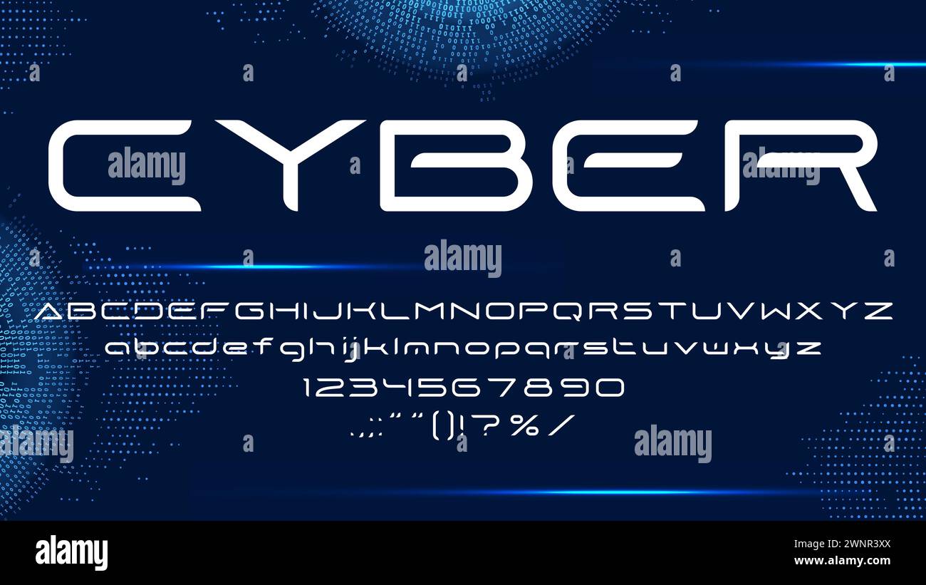 Hud font hi-res stock photography and images - Alamy