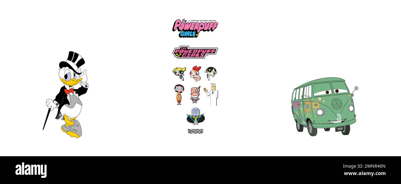 Powerpuff girls logo hi-res stock photography and images - Alamy