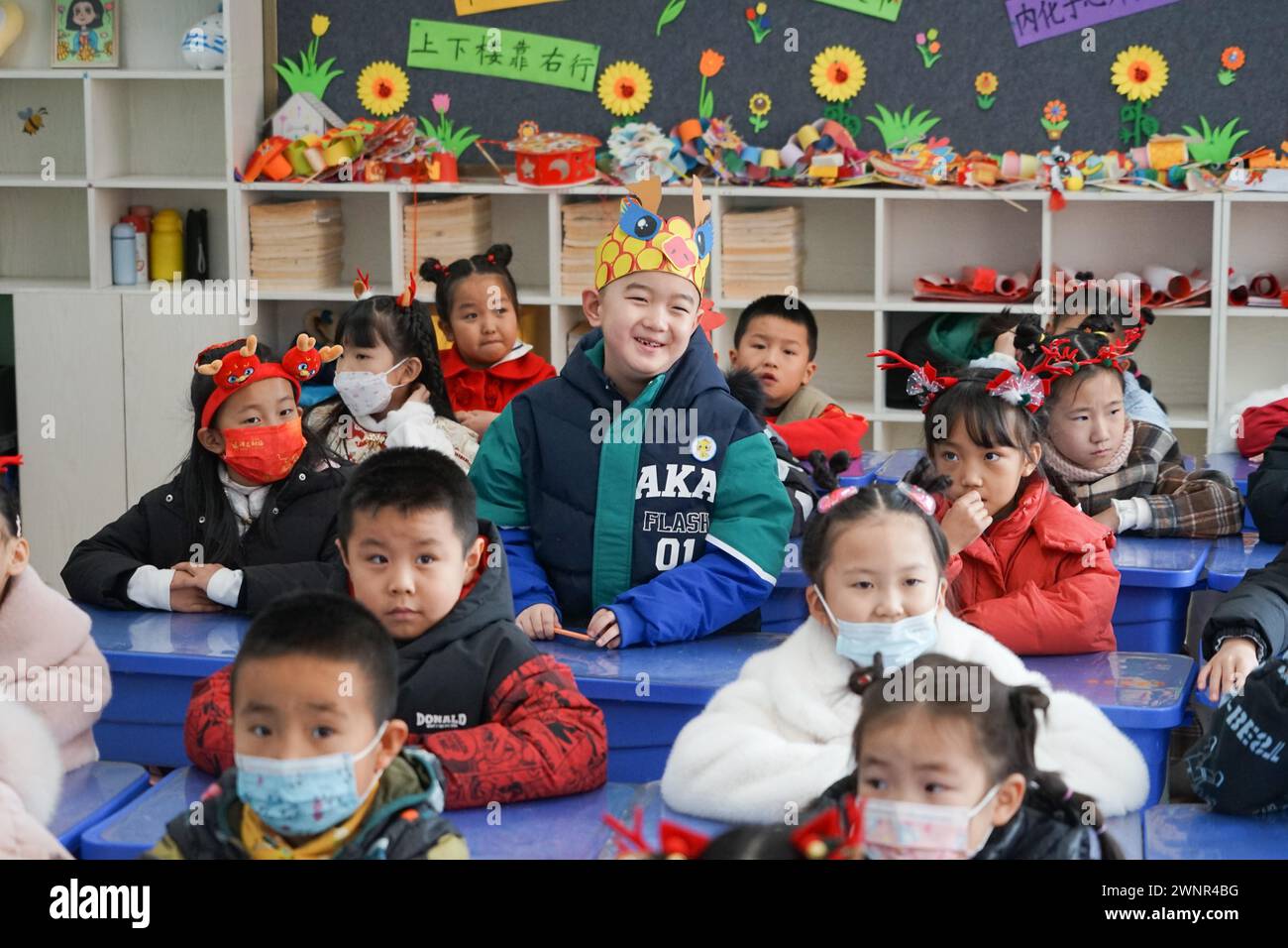 **CHINESE MAINLAND, HONG KONG, MACAU AND TAIWAN OUT** Students return ...