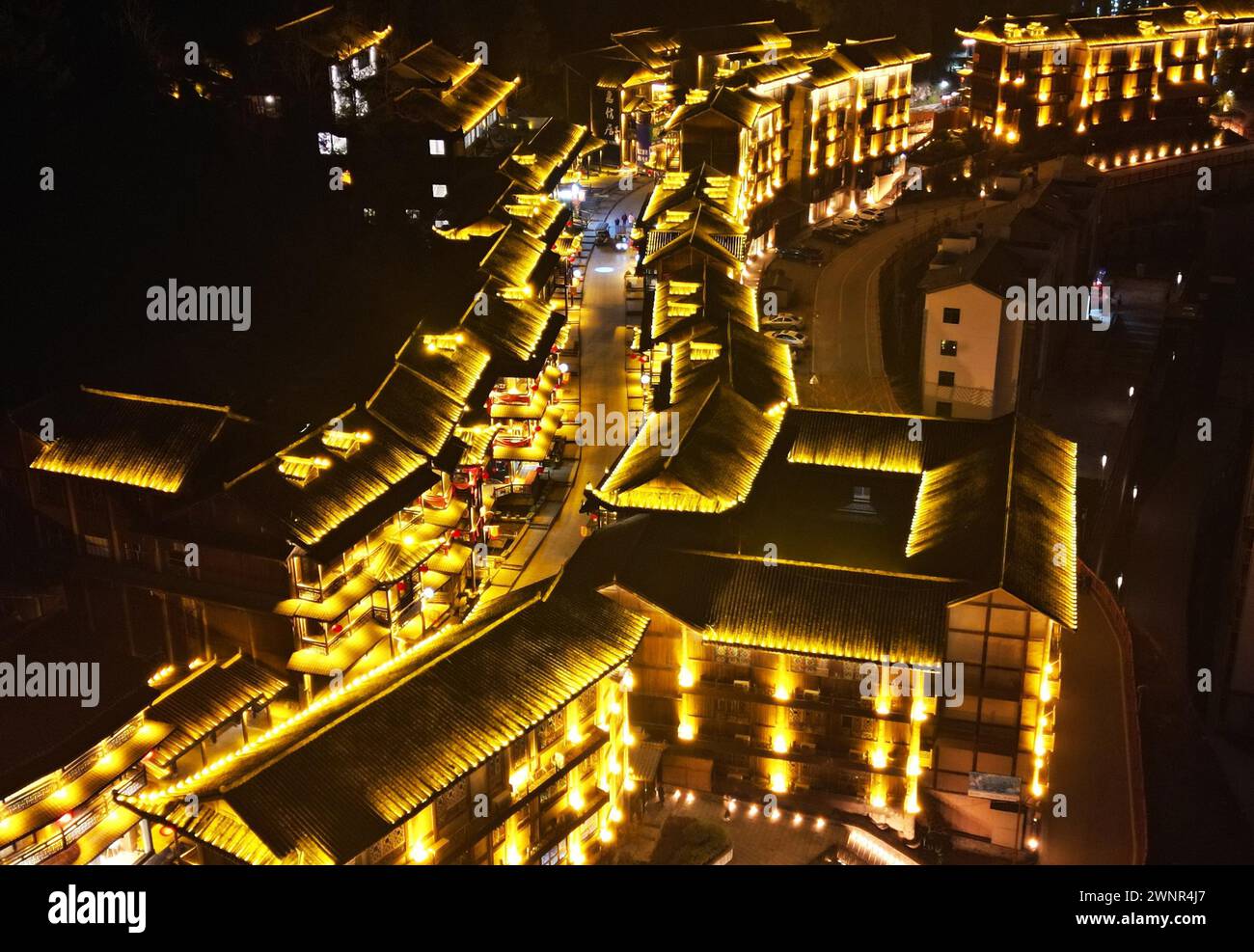 **CHINESE MAINLAND, HONG KONG, MACAU AND TAIWAN OUT** Aerial photo ...