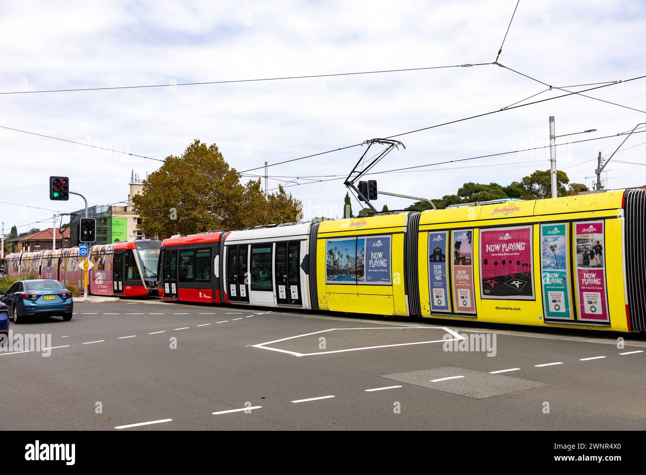 Tram australia advertising hi-res stock photography and images - Alamy