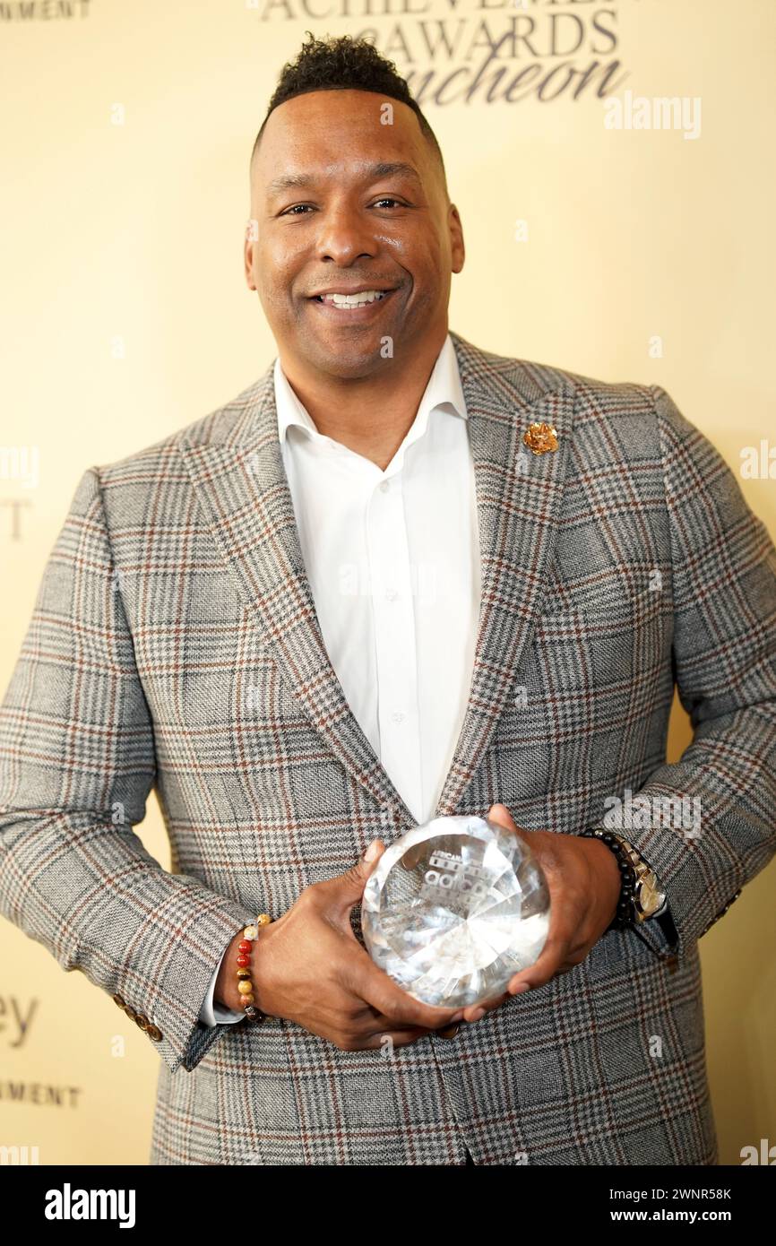 Deon Taylor attends the AAFCA Special Achievement Awards luncheon on ...