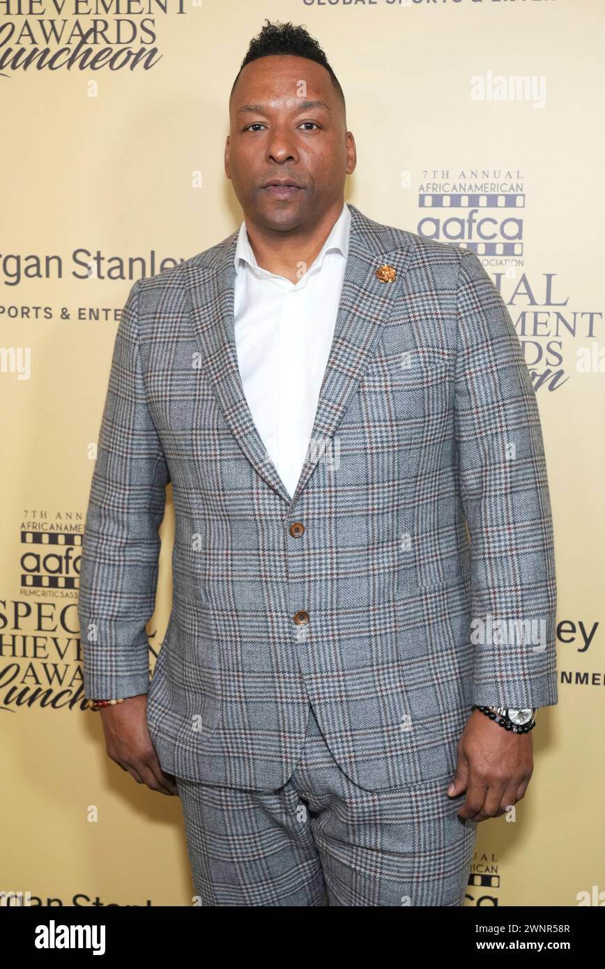Deon Taylor attends the AAFCA Special Achievement Awards luncheon on ...