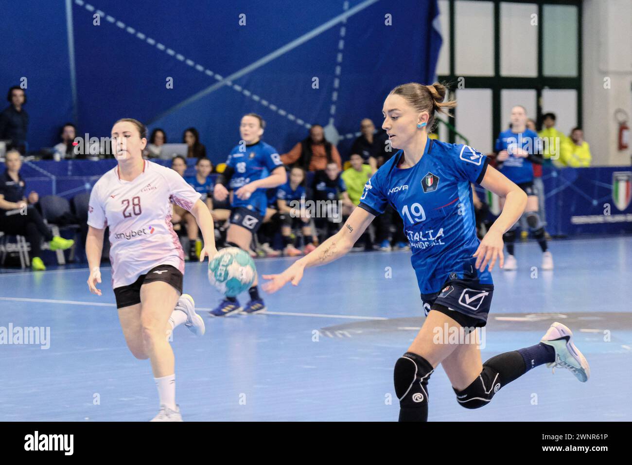 Chieti, Italy. 03rd Mar, 2024. Giulia Conte of Italy in action during ...