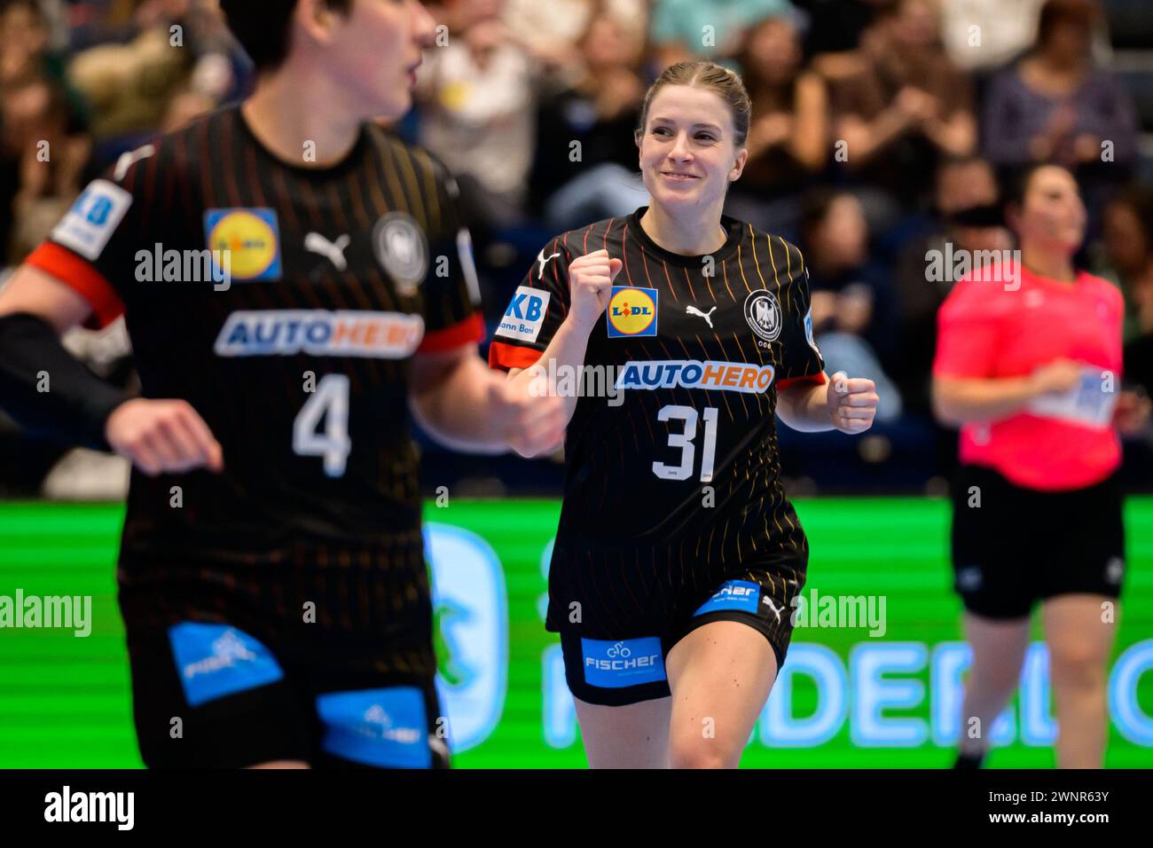 Duesseldorf, Germany. 03rd Mar, 2024. Handball, Women, European ...