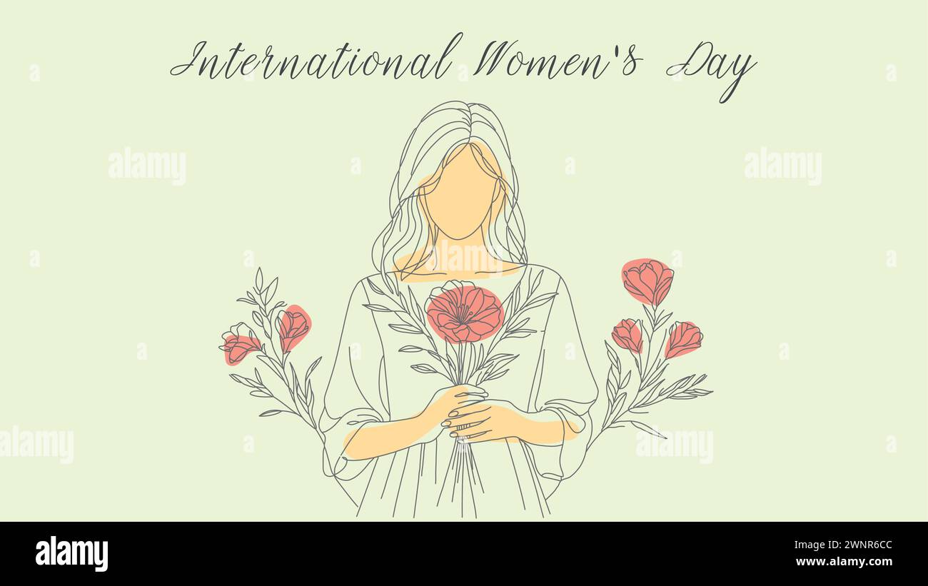 Drawing for mother's day Stock Vector Images - Alamy