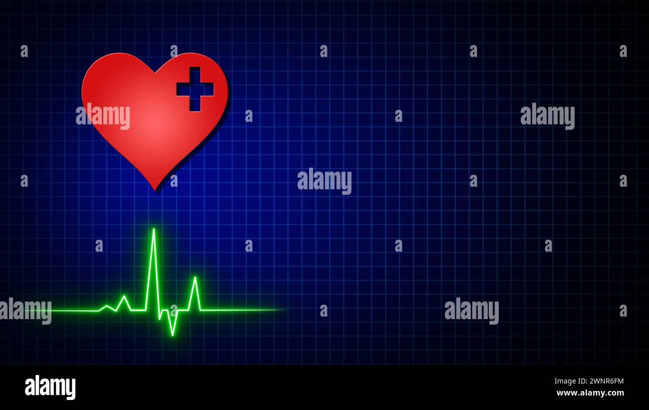 Ecg symbol hi-res stock photography and images - Alamy