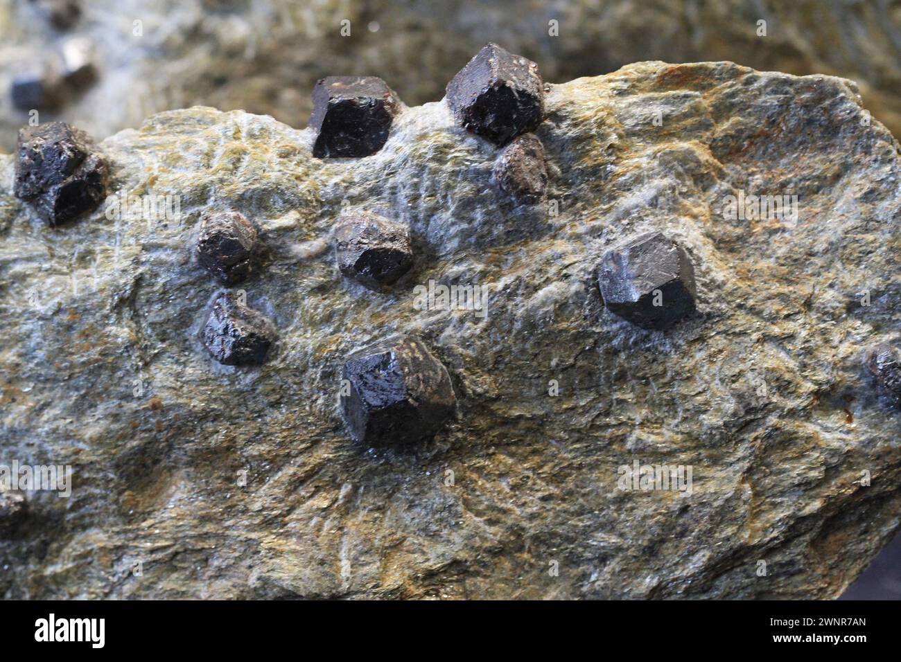 red garnet mineral texture as very nice background Stock Photo - Alamy