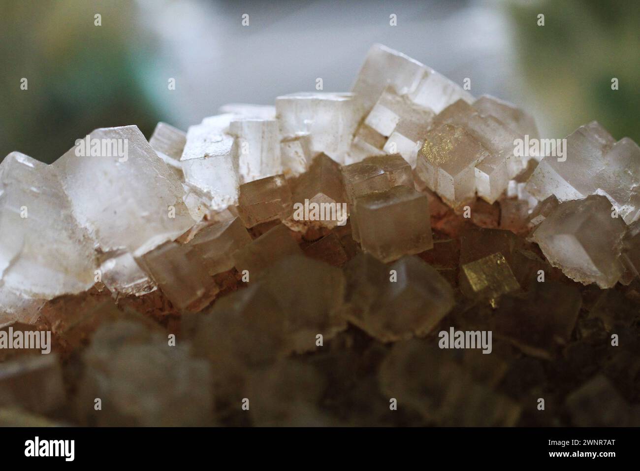 salt natural mineral cubes as very nice background Stock Photo - Alamy