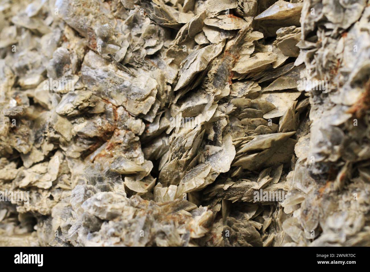 gypsum mineral texture as nice natural background Stock Photo - Alamy