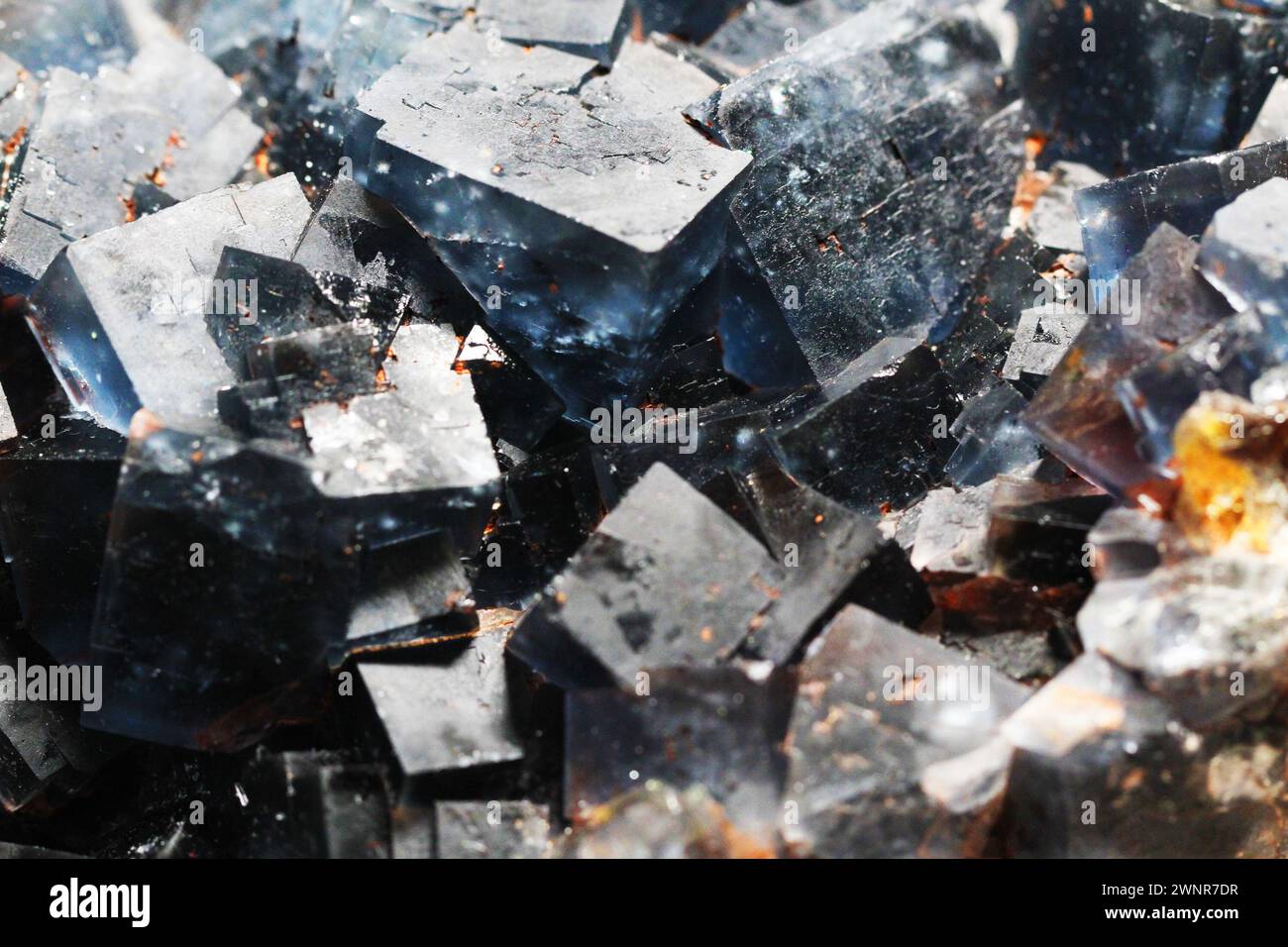 fluorite mineral texture as nice natural background Stock Photo - Alamy