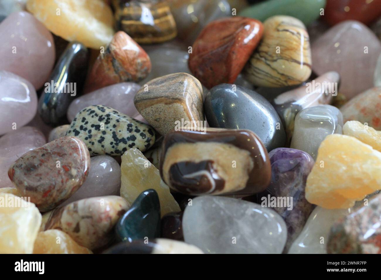 color minerals and gems texture as very nice natural background Stock ...